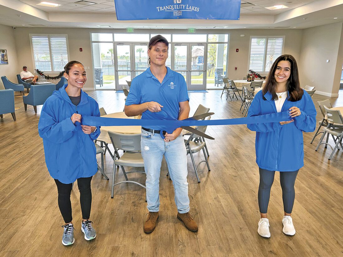 Tranquility Lakes RV resort holds ribbon cutting - Cape Coral Breeze